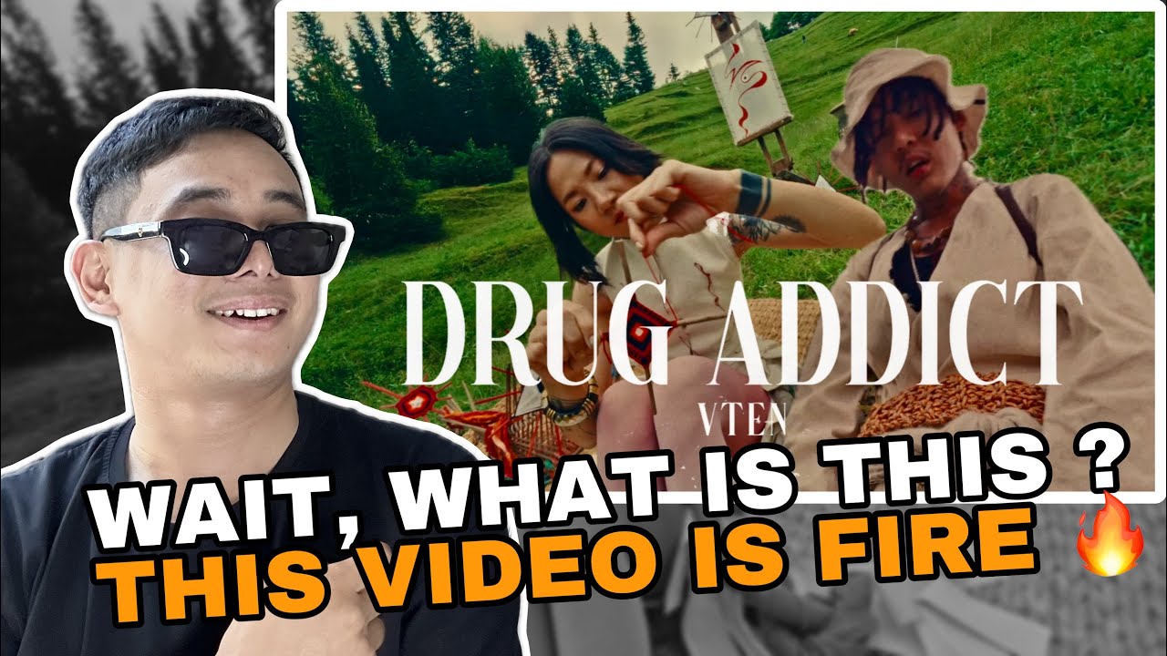 WHO EDITED THIS VIDEO | VTEN - DRUG ADDICT REACTION | THIS VIDEO IS ...