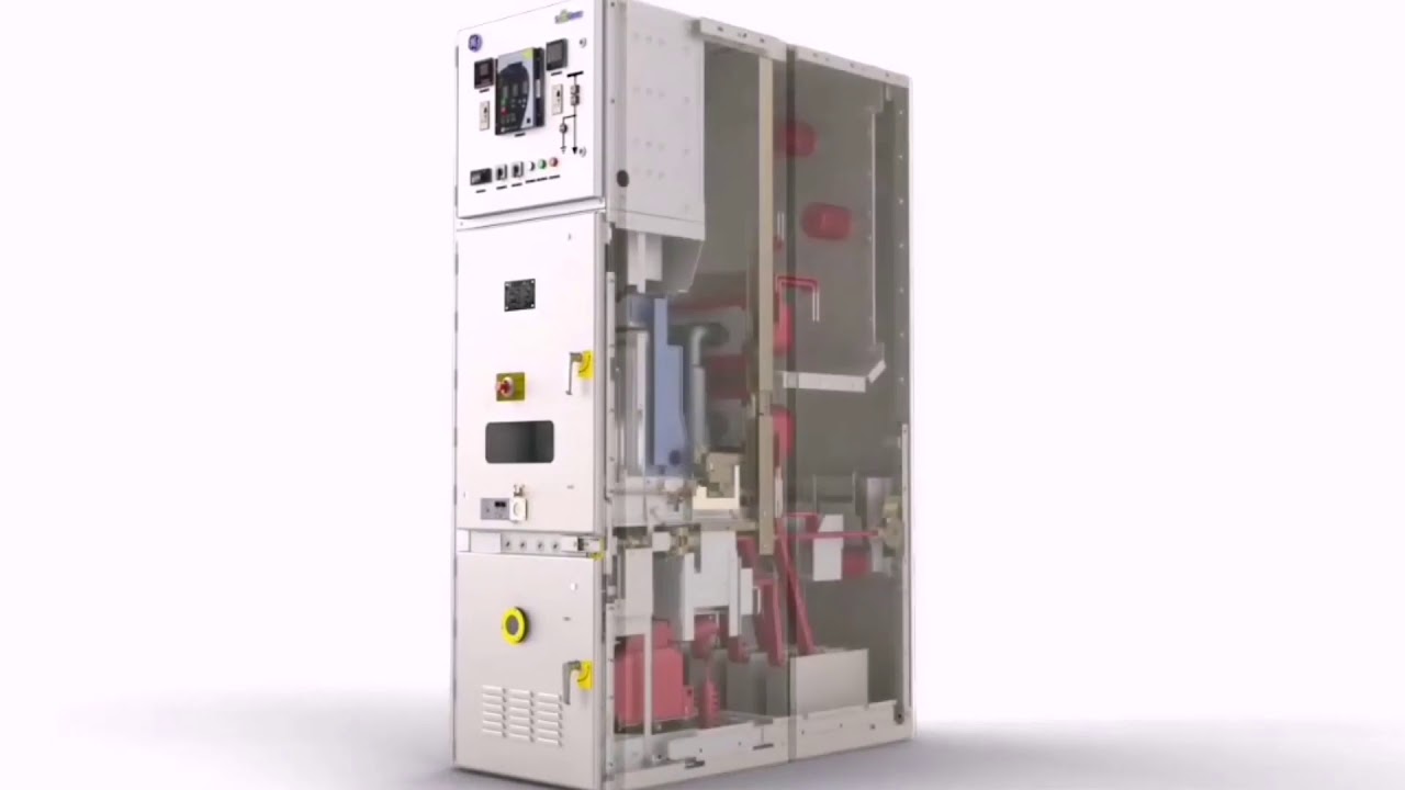 Medium Voltage Switchgear 3D animation | SecoGear GE - YouTube