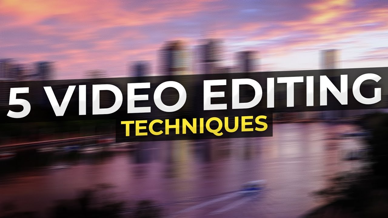 5 Video Editing Techniques That Will Surprise You! / Video editing in ...