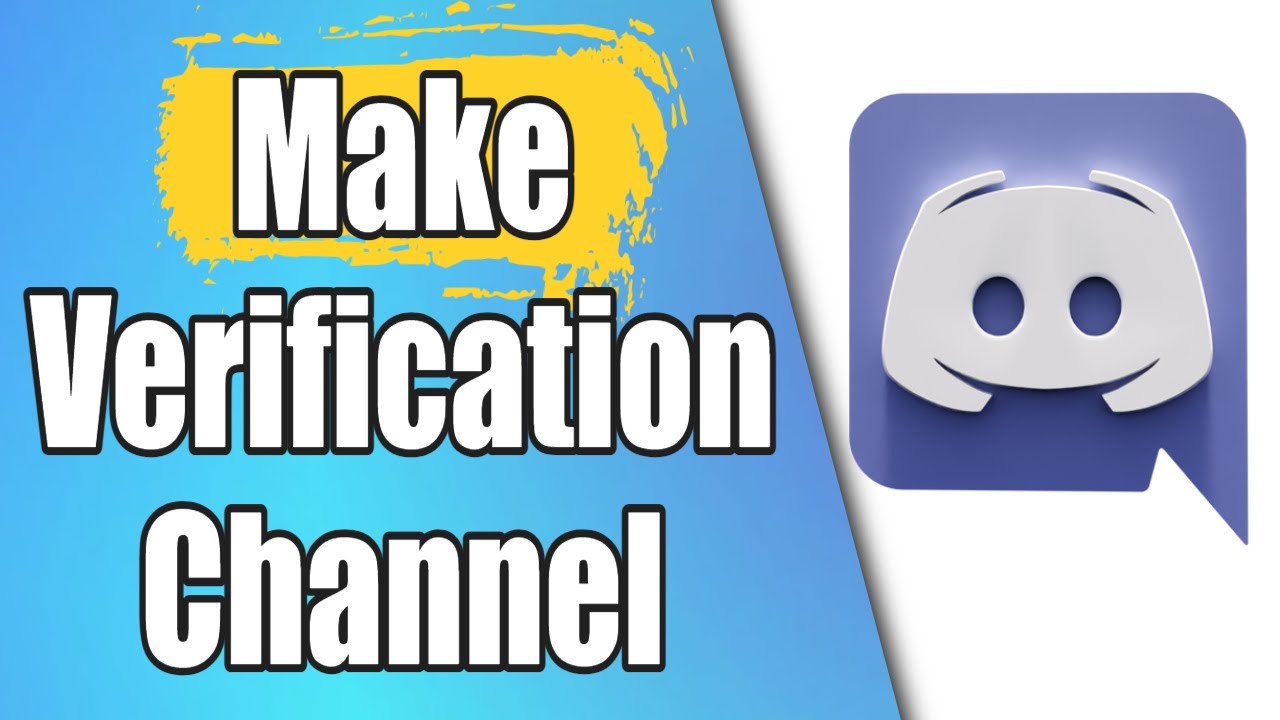 How To Make A Verification Channel On Discord - YouTube