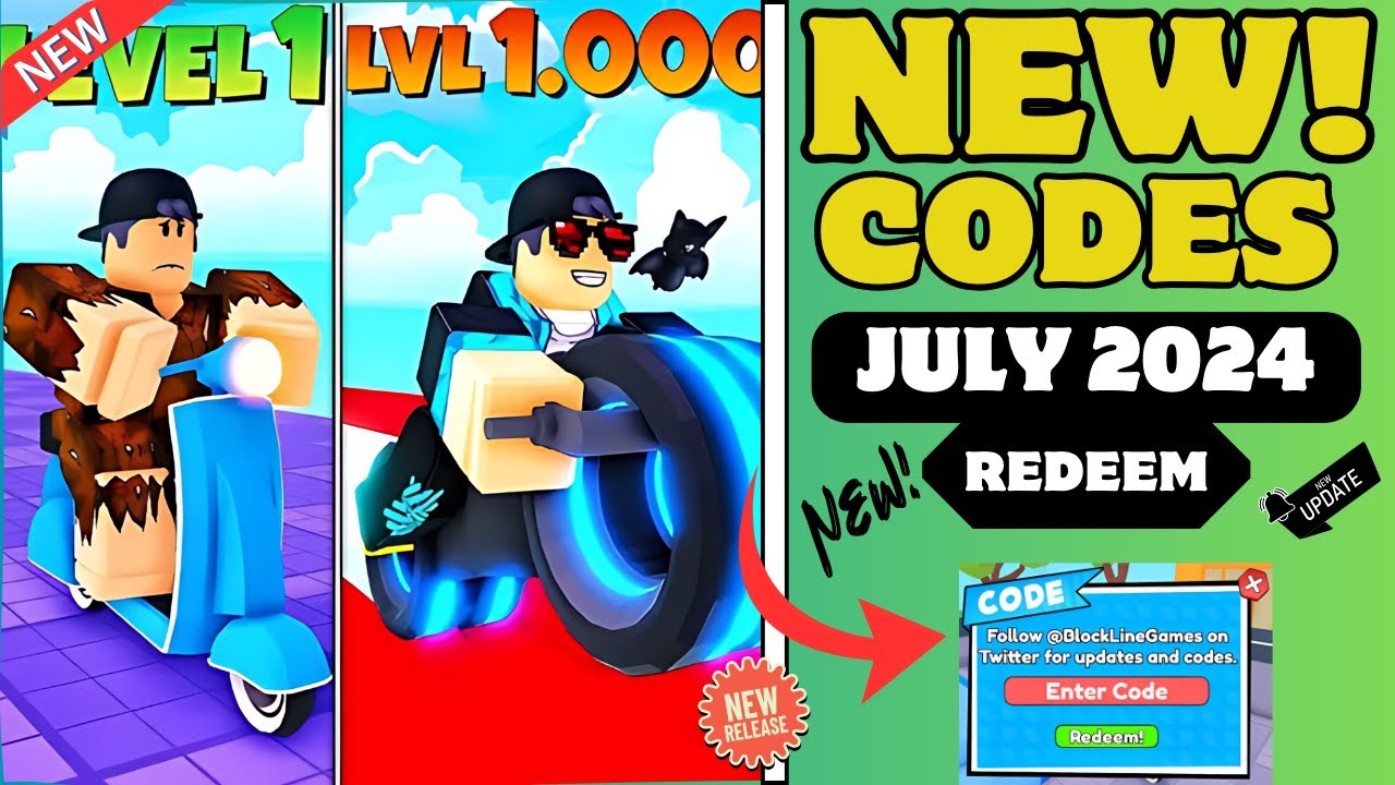 🎁NEW AND LATEST! CODES🎁MOTORCYCLE RACE ROBLOX CODES 2024 - MOTORCYCLE ...