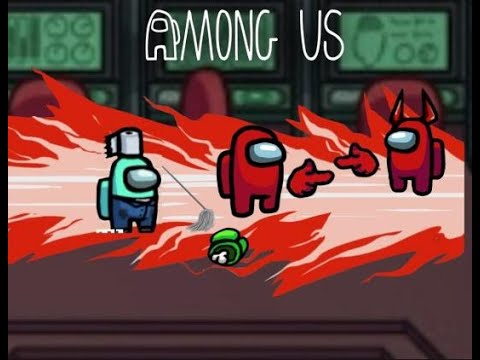 I'm just a Janitor and 2 Reds in the same match Among us - YouTube
