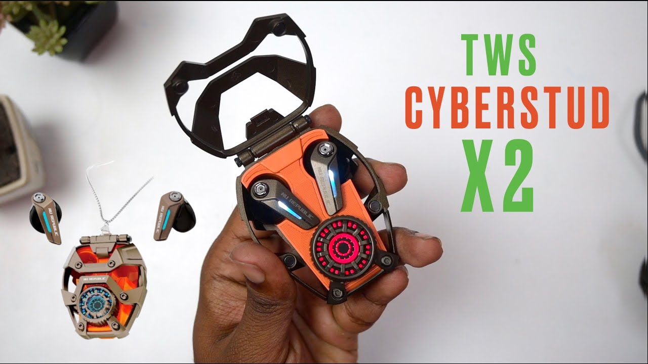 Nu republic Cyberstud X2 Unboxing and review - YouTube