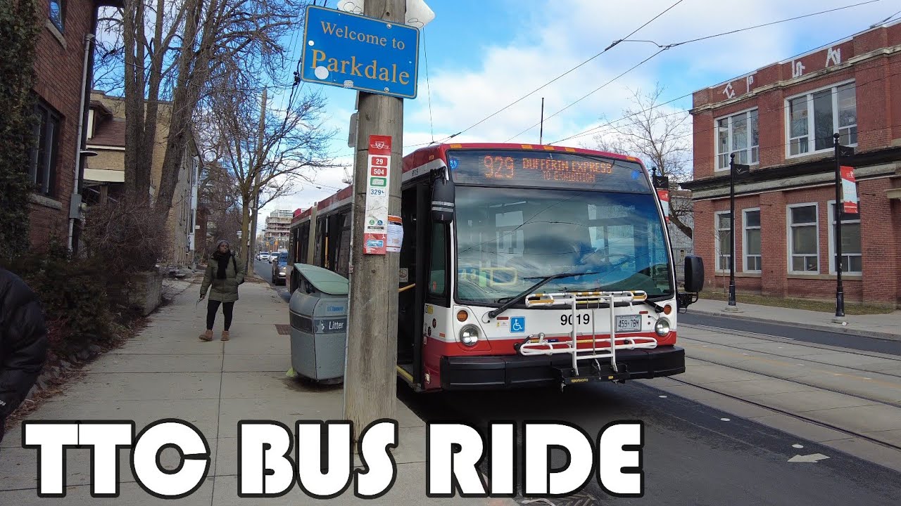 Riding the Slowest Bus in Toronto? My Experience on the TTC Route 929 ...
