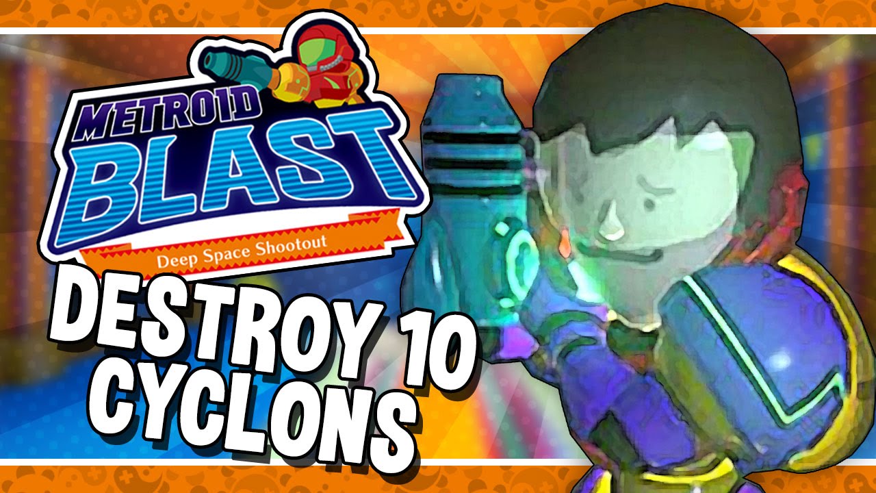 Nintendo Land | Metroid Blast: Destroy 10 Cyclons - 31 (Wii U + GamePad ...