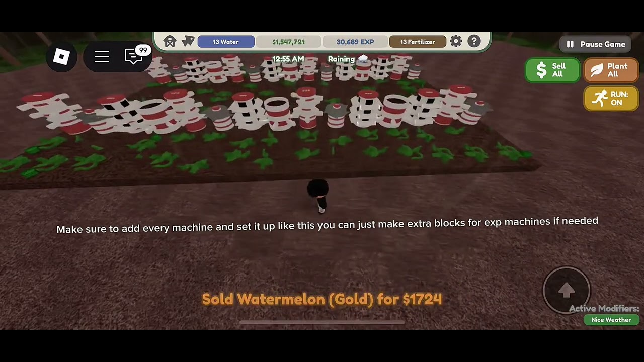 BEST money auto farm for (OVERFARMED ROBLOX) - YouTube