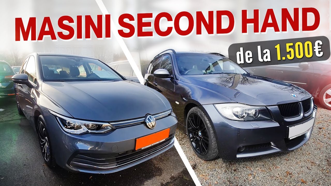 Masini SH din Germania in functie de bugetul tau cu 1.500€, 3.500€, 8. ...