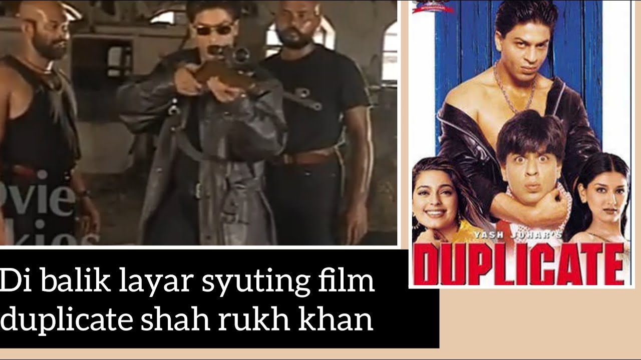 Di balik layar Shah rukh khan syuting film duplicate - YouTube
