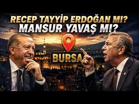 ERDOĞAN MI  ❓ MANSUR YAVAŞ MI? ❓ KESİNTİSİZ SAYAÇLI 🔥 DEV SEÇİM ANKETİ BURSA 😱 Sokak Röportajları