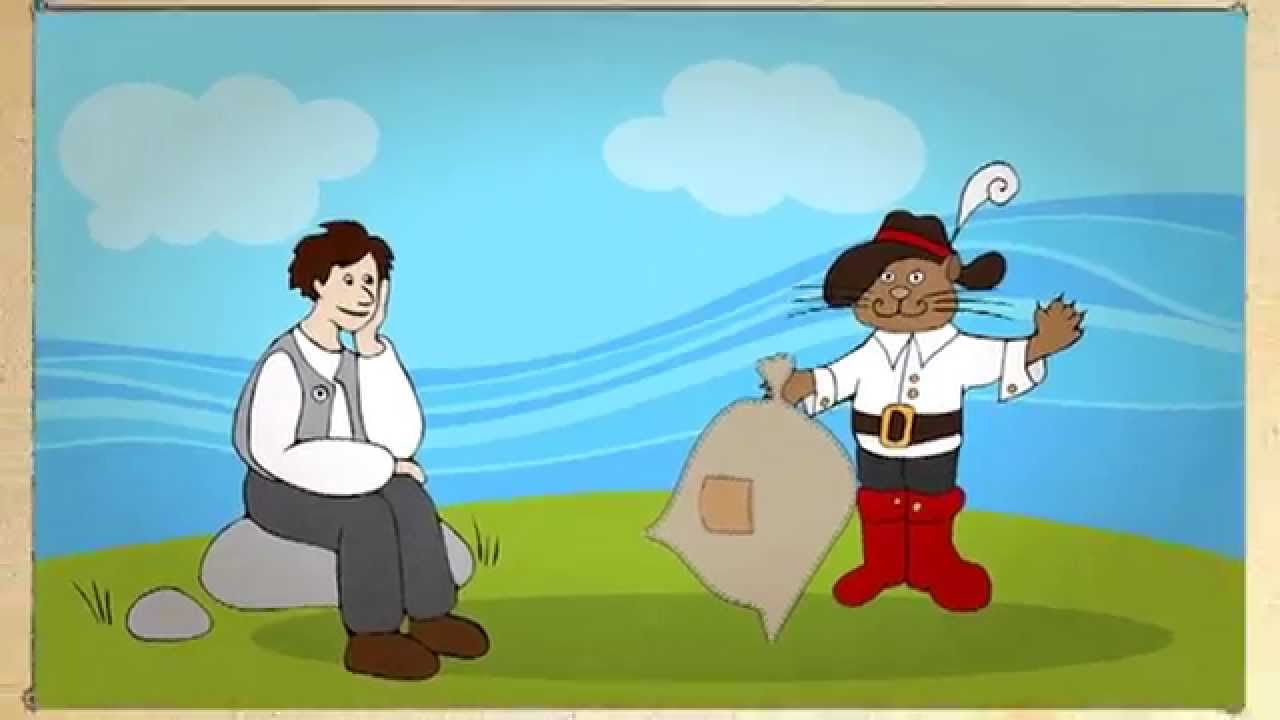Le Chat Botte ★ animé livre de contes ★ - YouTube