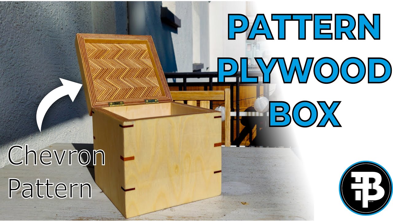 Pattern Plywood Box - YouTube