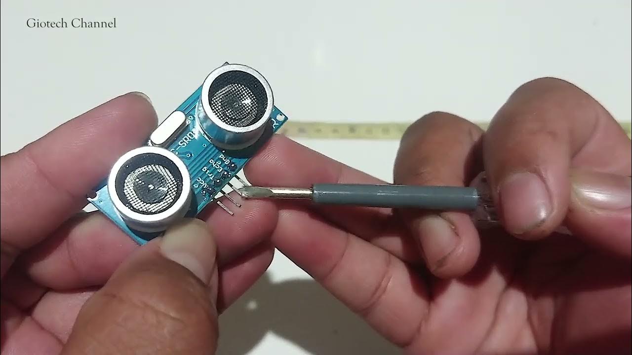 Cara kerja Sensor Ultrasonic HC-SR04 - YouTube