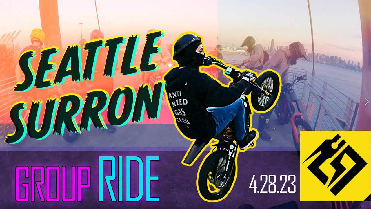 Seattle SurRons ⚡ FridayNight - Group Ride! - YouTube