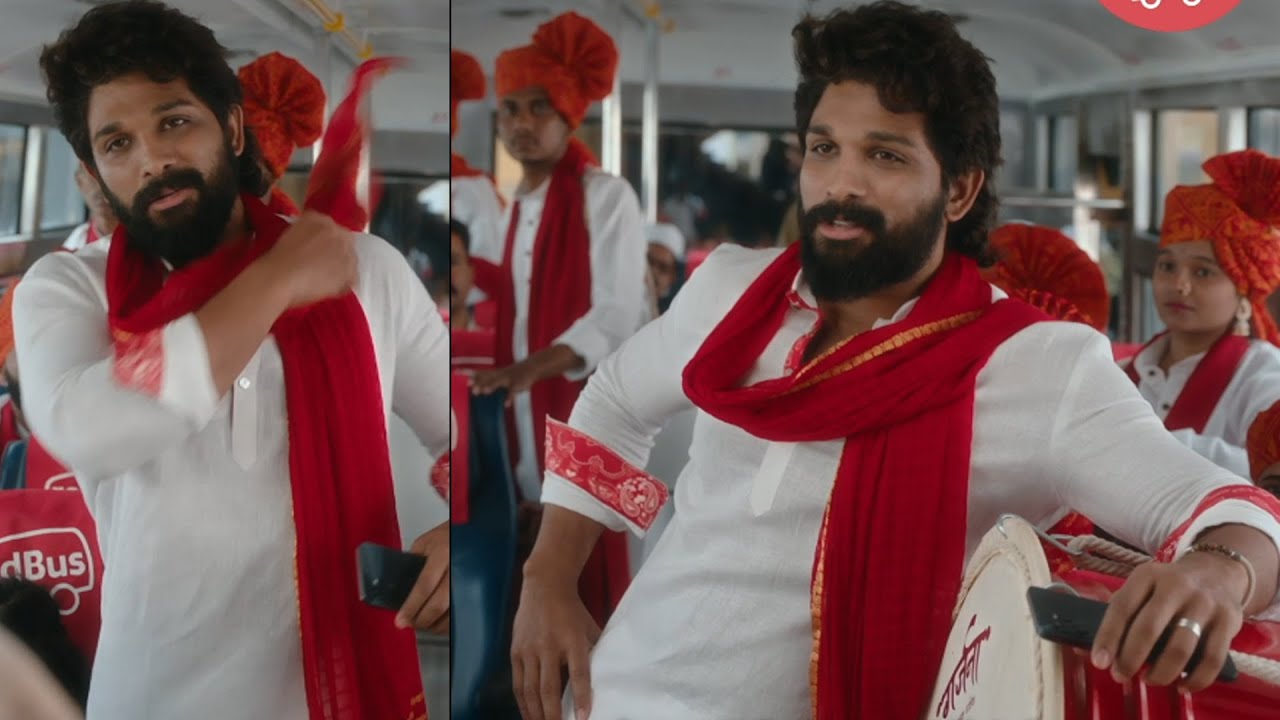 Allu Arjun Latest Red Bus Ad | DIRECTED By Krish | TT - YouTube