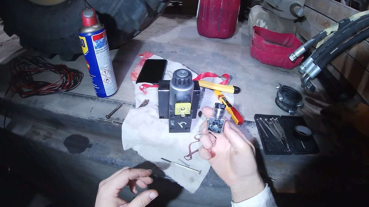 Пошаговая установка системы плавный ход (Ride control) на экскаватор ...