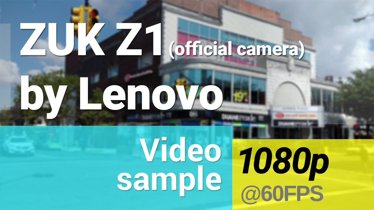 ZUK Z1 1080p @ 60fps video (stock camera app)