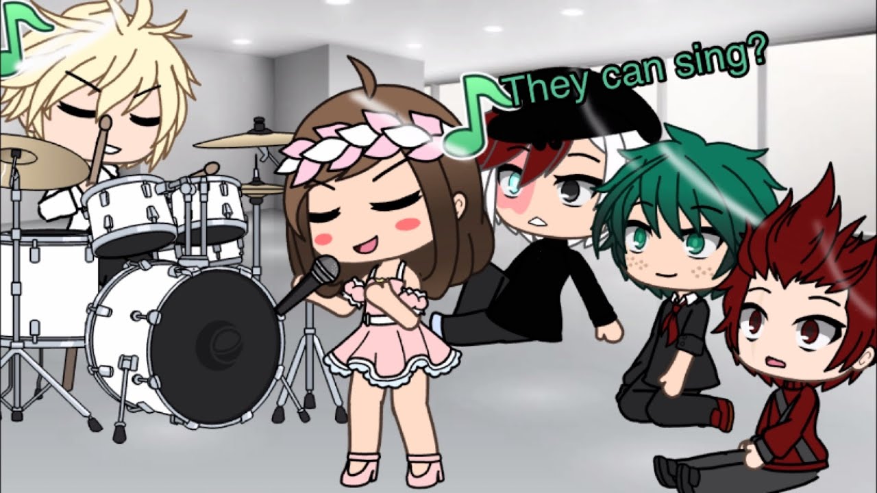 Ururaka and Bakugo can sing?! || Believer by Imagine Dragons || GLMV ...