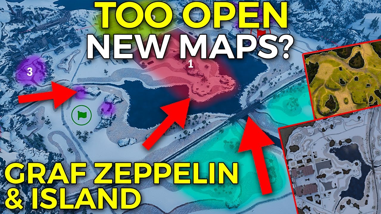 Graf Zeppelin and Island - New MAPS Coming to World of Tanks Update 1. ...