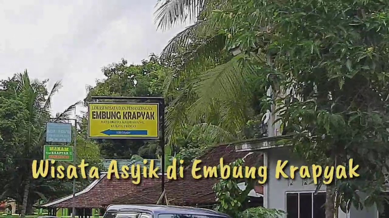 Wisata Asyik di Embung Krapyak Kalibawang #explorekulonprogo #wisataair ...