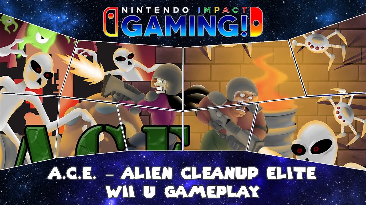 A.C.E. – Alien Cleanup Elite Wii U Gameplay - YouTube