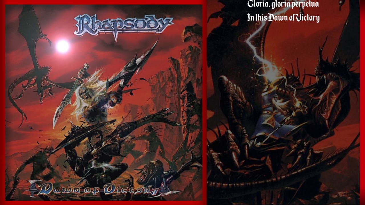Rhapsody - Lux Triumphans/Dawn Of Victory - Lyric Video - YouTube
