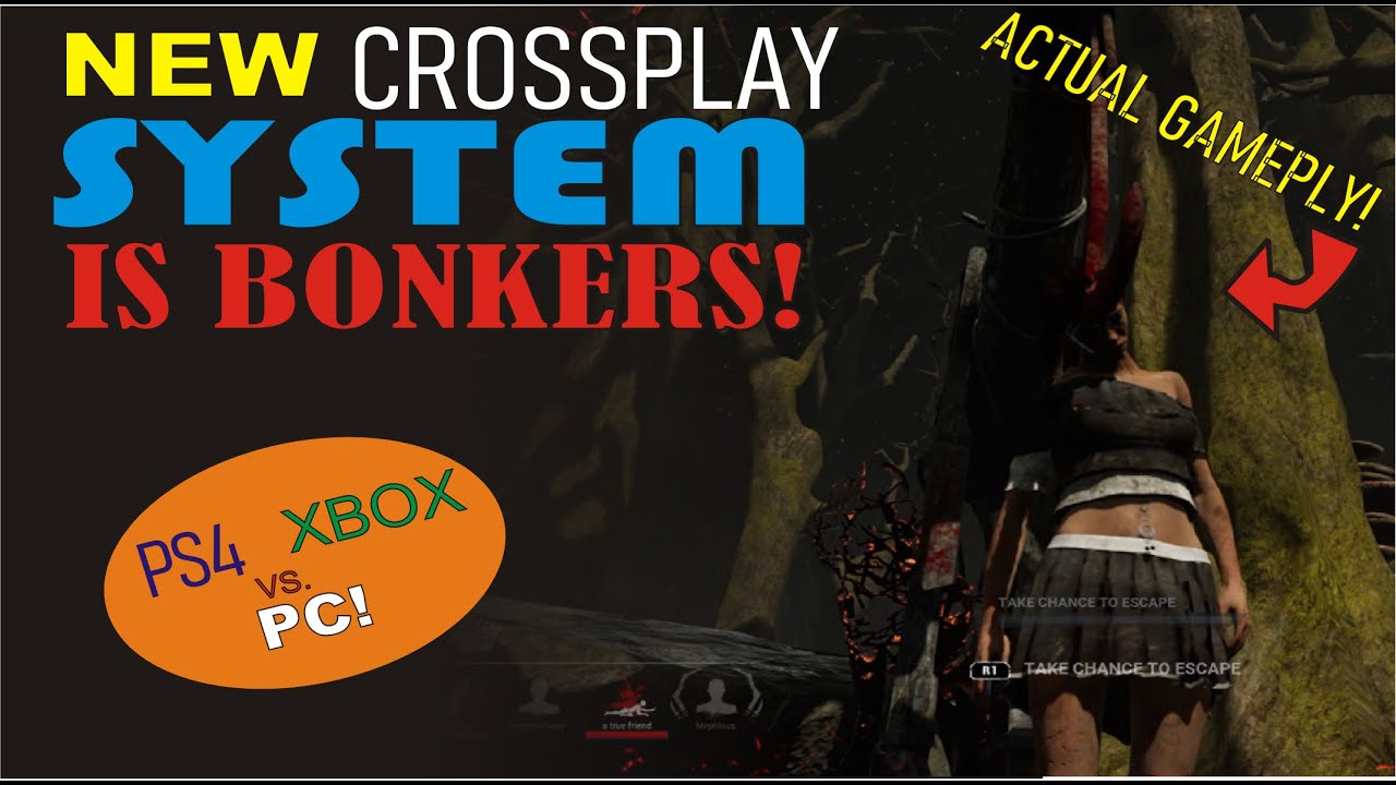 NEW CROSSPLAY IS TOXIC! Dead by Daylight SWF gameplay! - YouTube