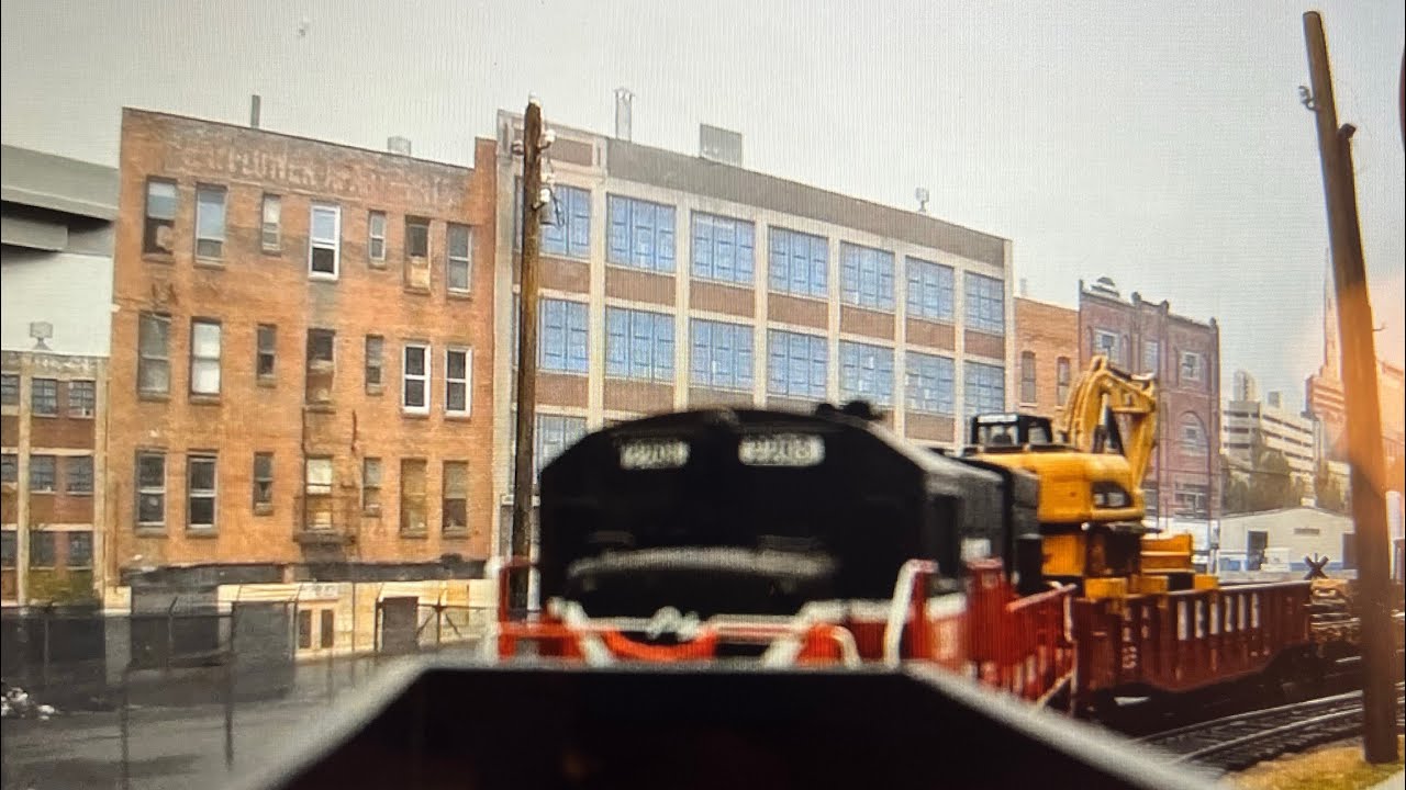 First-Person View Train Ride on the HO Shelf Layout (10x Speed) - YouTube