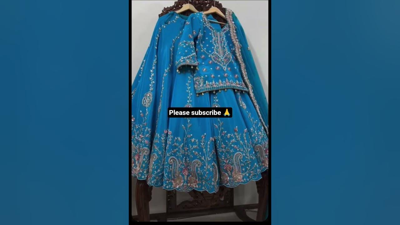 unique colour lehenga design ️#viralshort#Deep boutique@please subscribe my channel 🙏🙏🙏🙏 - YouTube