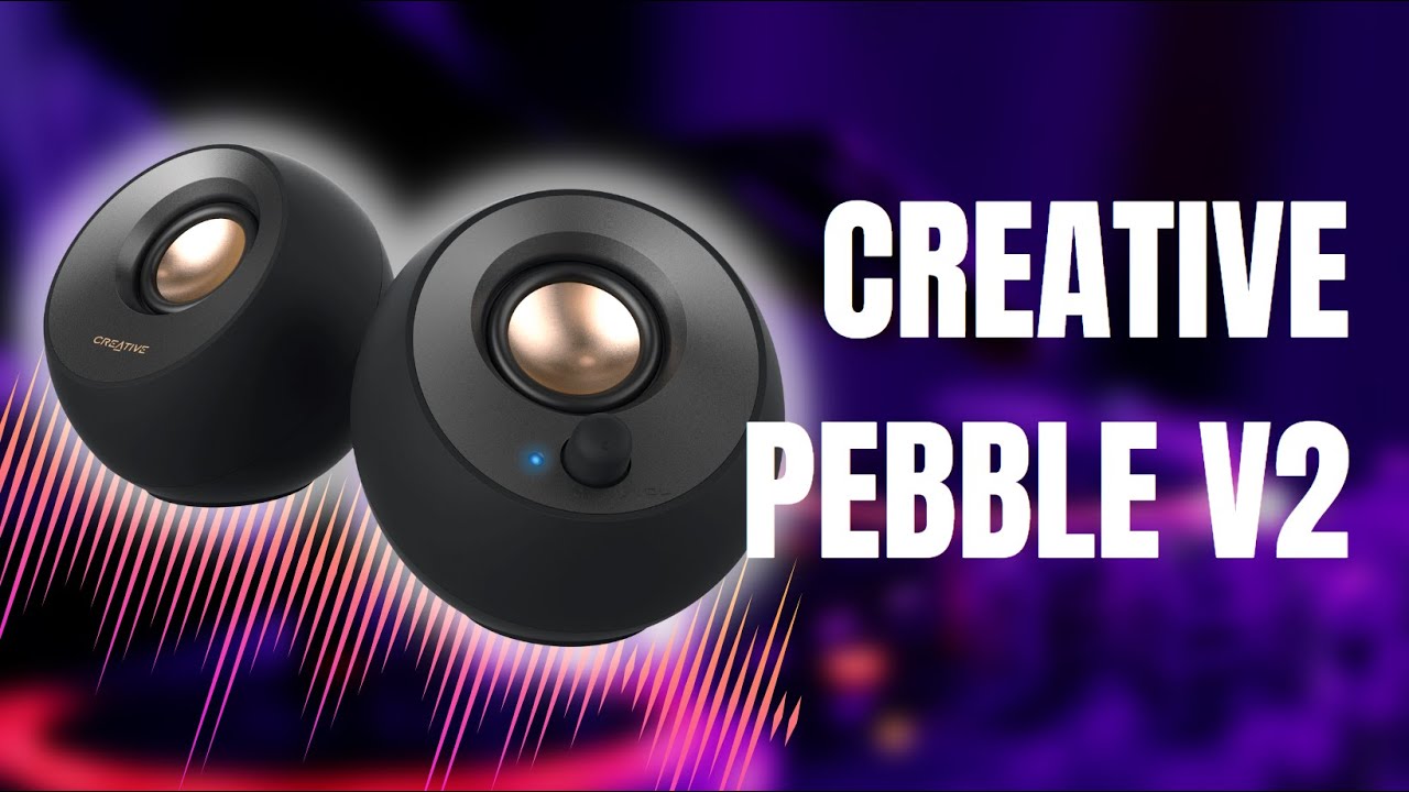 Small but Mighty: The Creative Pebble V2 Speaker Review - YouTube