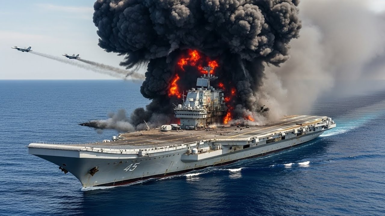 Large SCALE War! Russian Ammunition Carrier SUNK by Ukrainian Flamingo ...