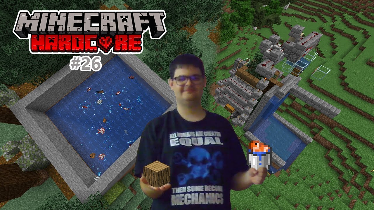 TROPICAL FISH🐠és FA FARM!🌳 | MINECRAFT: HARDCORE - 26. rész - YouTube