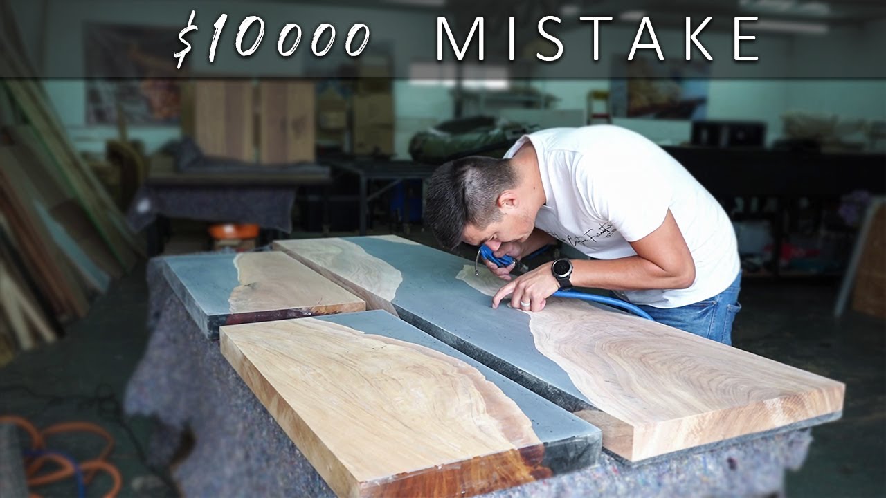 I might be the WORST carpenter (EPIC EPOXY FAILURE) - YouTube