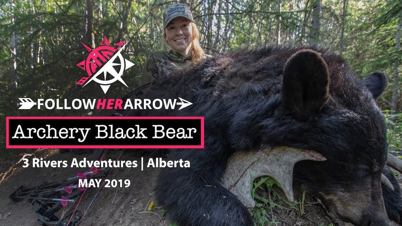 2019 Archery Black Bear Hunt // 3 Rivers Adventures // Alberta, Canada ...