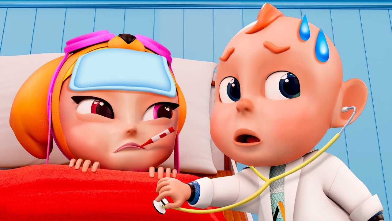 Baby Doctor Treats My Boo Boo! | More Rosoo Nursery Rhymes & Kids Songs ...