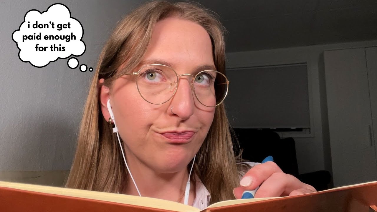 ASMR Teacher Giving a Class Test RP 🤫 - YouTube