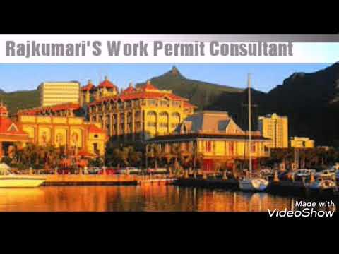 Mauritius work permit - YouTube