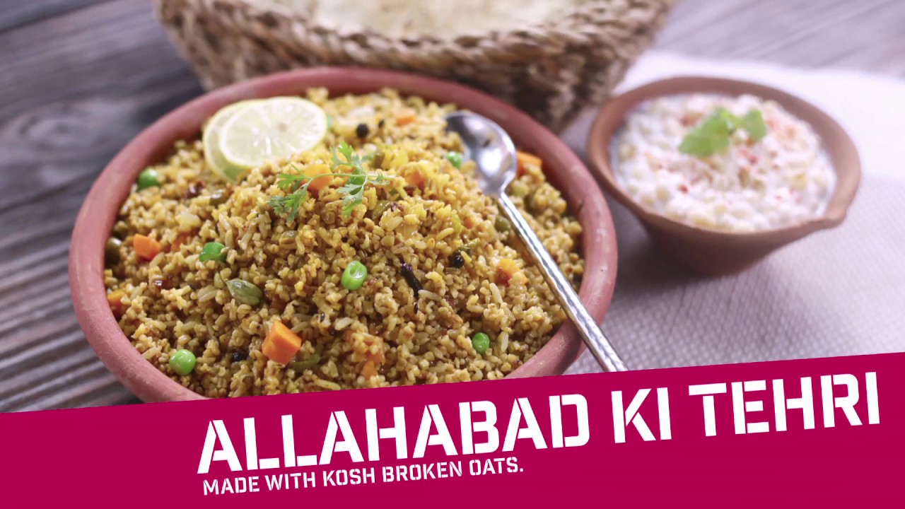 Kosh Oats Allahabad Ki Tehri Digital Recipe Video-Food Stylist Chef ...