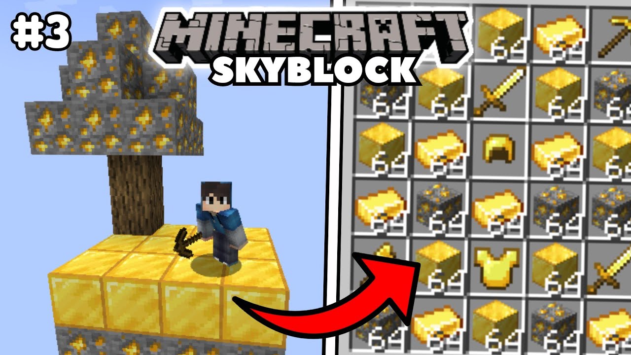 Získal jsem NEKONEČNO Zlata v MINECRAFT SKYBLOCKU! w/@Smartis36 - YouTube