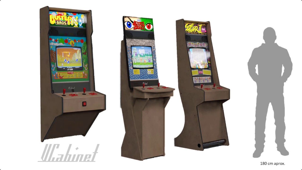 VCabinet´s arcade models - YouTube