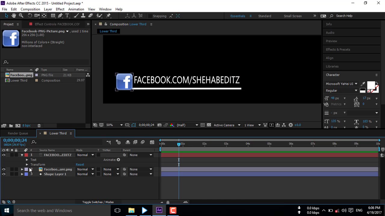How To Create Lower Thirds In After Effects CC YouTube How To Create Lower Thirds In After Effects CC YouTube