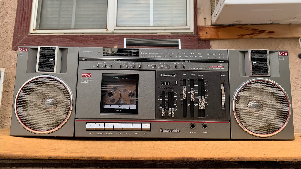 Panasonic RX-C60 (help needed) - YouTube