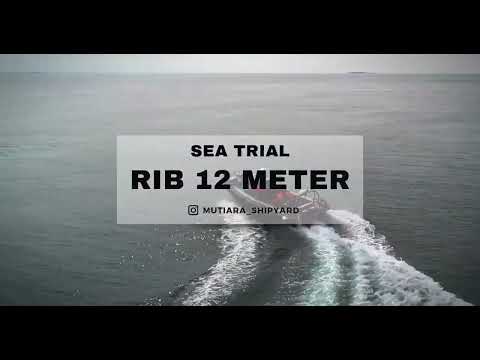 MUTIARA 12 RHIB [Rigid Hull Inflatable Boat] Seatrial