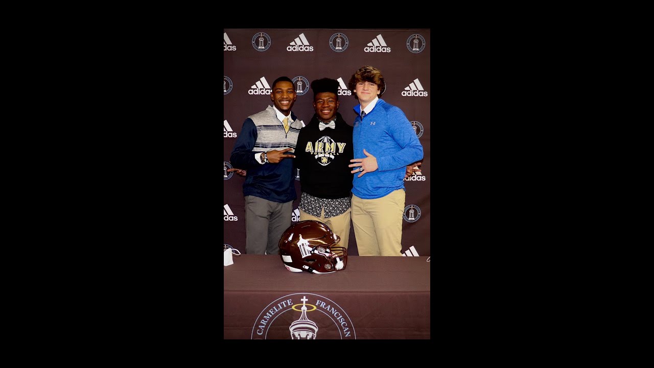 National Letter of Intent Signing Day - Football - December 2020 - YouTube