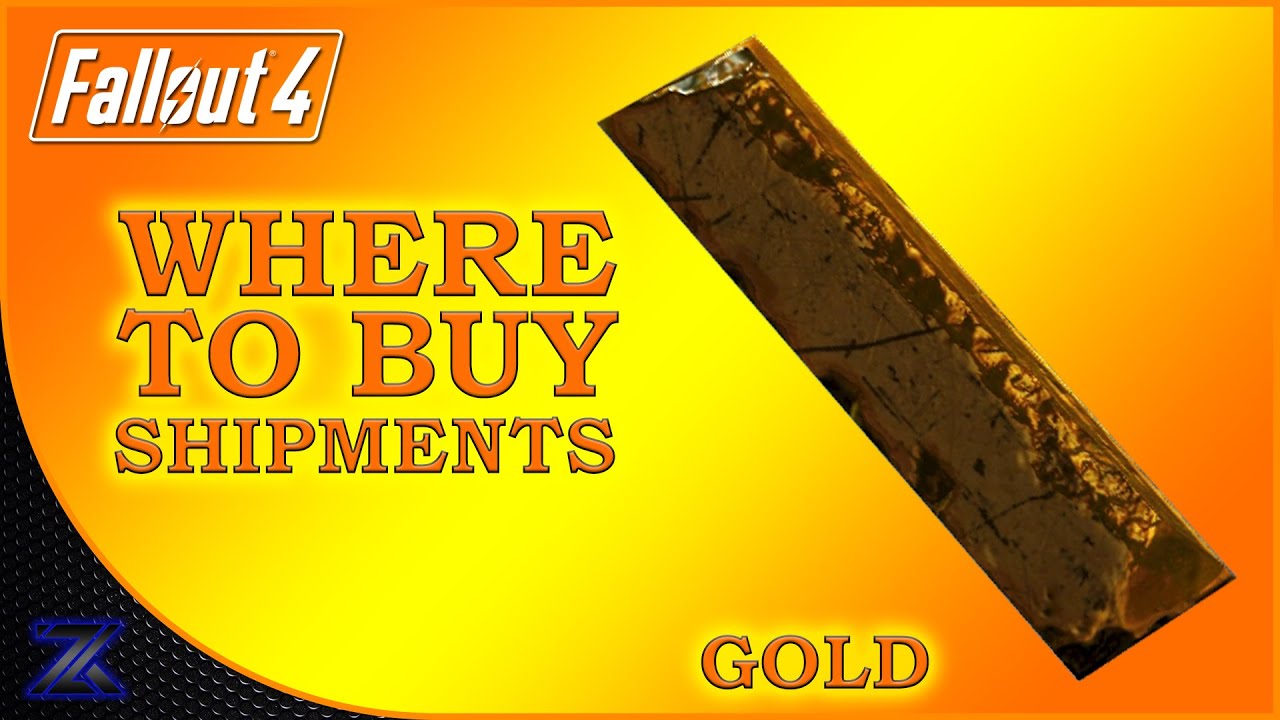Fallout 4 - How to Find Shipments of Gold Guide | Complete Material ...