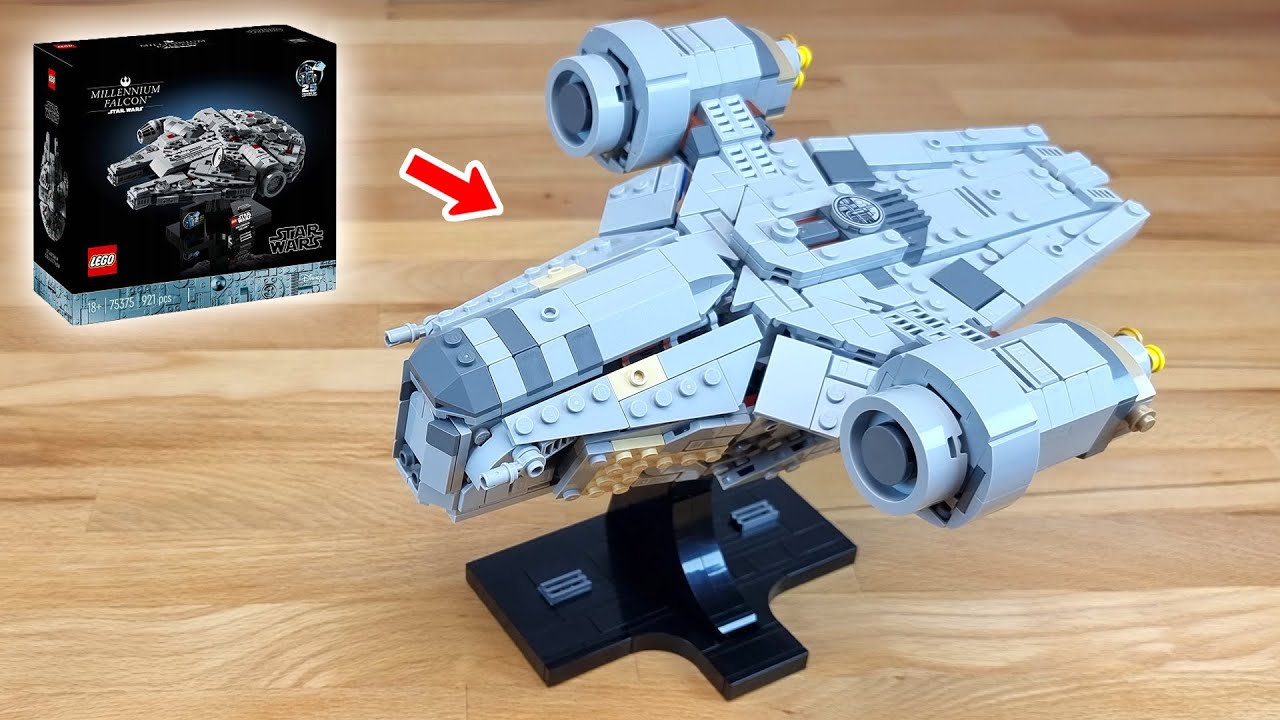 Lego The Razor Crest | Incredible Alternative 75375 Build - YouTube