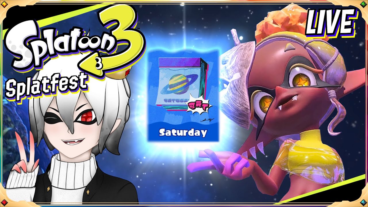 Lets get back into Splatoon! (Happy Saturday!🥳) | Splatoon 3 Splatfest ...
