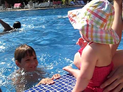 en la pscina Camuri !!!!