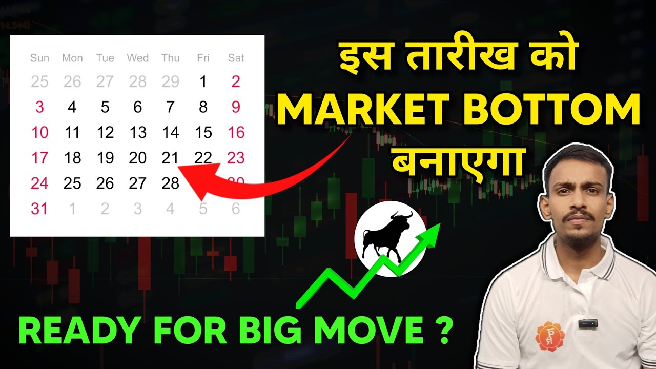 Know when the market will make a bottom 🟢 | NIFTY INDEX | STOCK MARKET ...