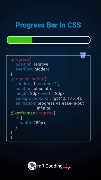 Progress #mrcodding #coding #shorts #explore #css #html - YouTube