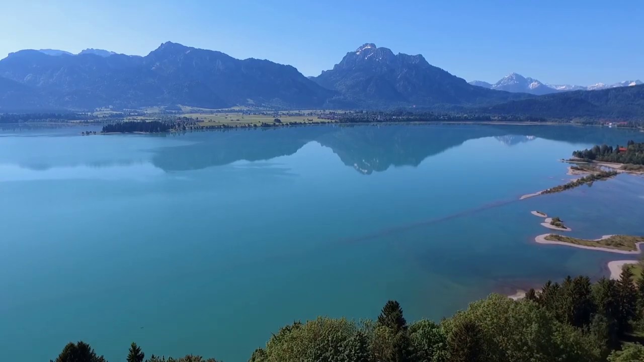 Er ist zurück, der Forggensee - YouTube